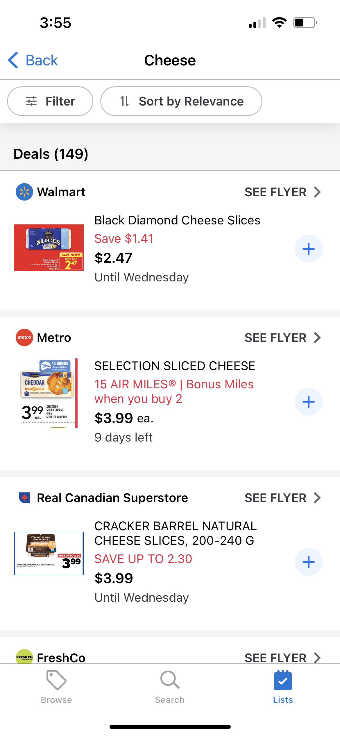 How to Use Shopping List – reebee Help Center